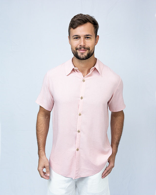Camisa Rosa - Chief&Co - Roupas Masculinas