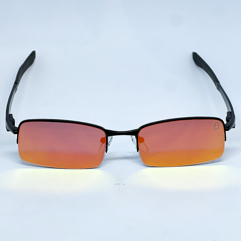 ÓCULOS DE SOL SCOOT - VERMELHO ESPELHADO C/ PRETO - CALIFA BRAND