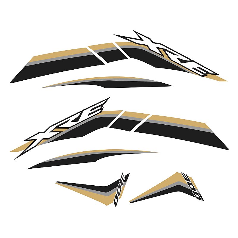 Adesivo Honda XRE 300 Rally 2017 a 2018 - Cromo Decor - Pastilhas ...