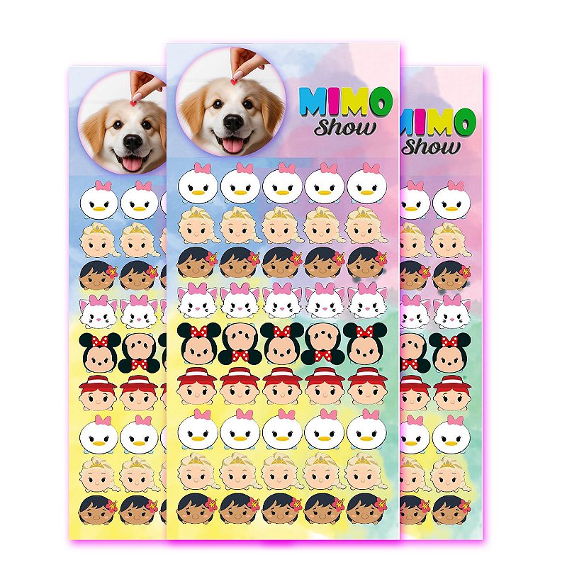 Adesivos Piercing Sticker Pet em Cartelas - Estilo Divertido para Seu ...