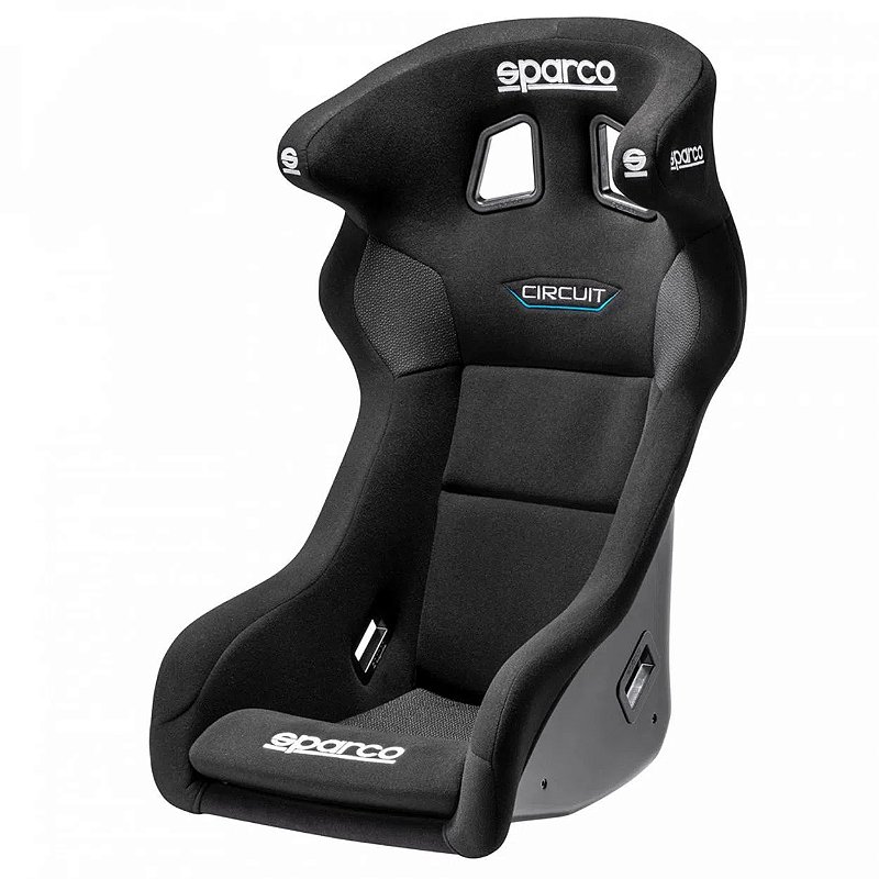 BANCO CONCHA SPARCO CIRCUIT QRT PRETO - RPM SIMULADORES