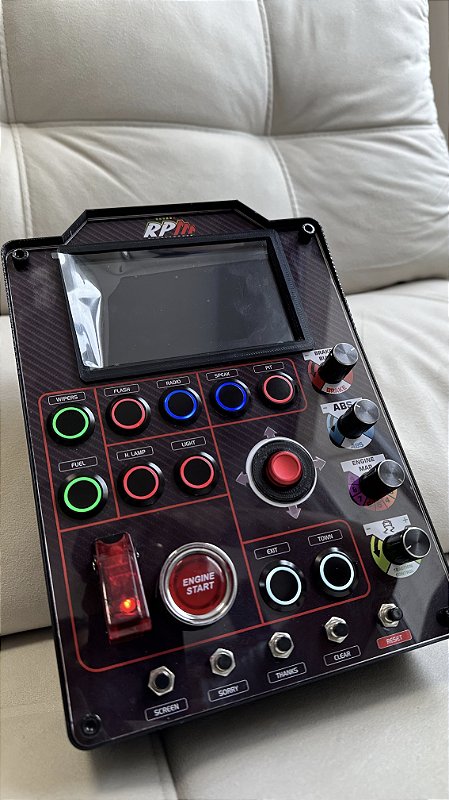 Button Box ProGT - RPM Simuladores - RPM SIMULADORES