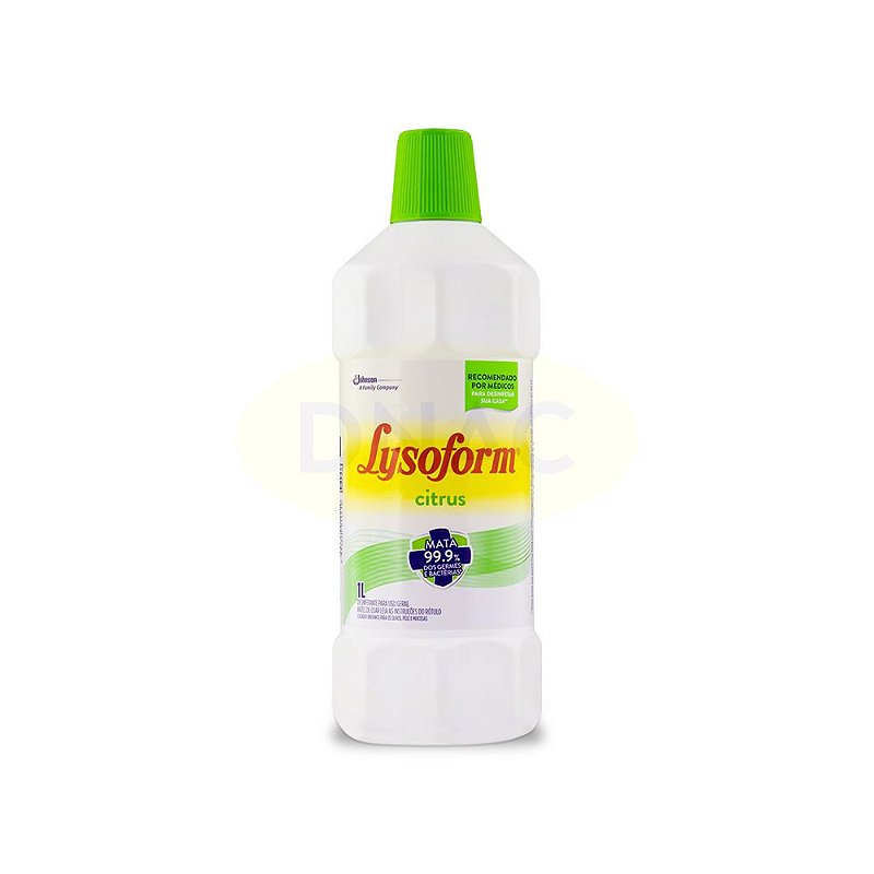 Lysoform Desinfetante Bactericida Liquido Johnson 1 Litro - DNAC