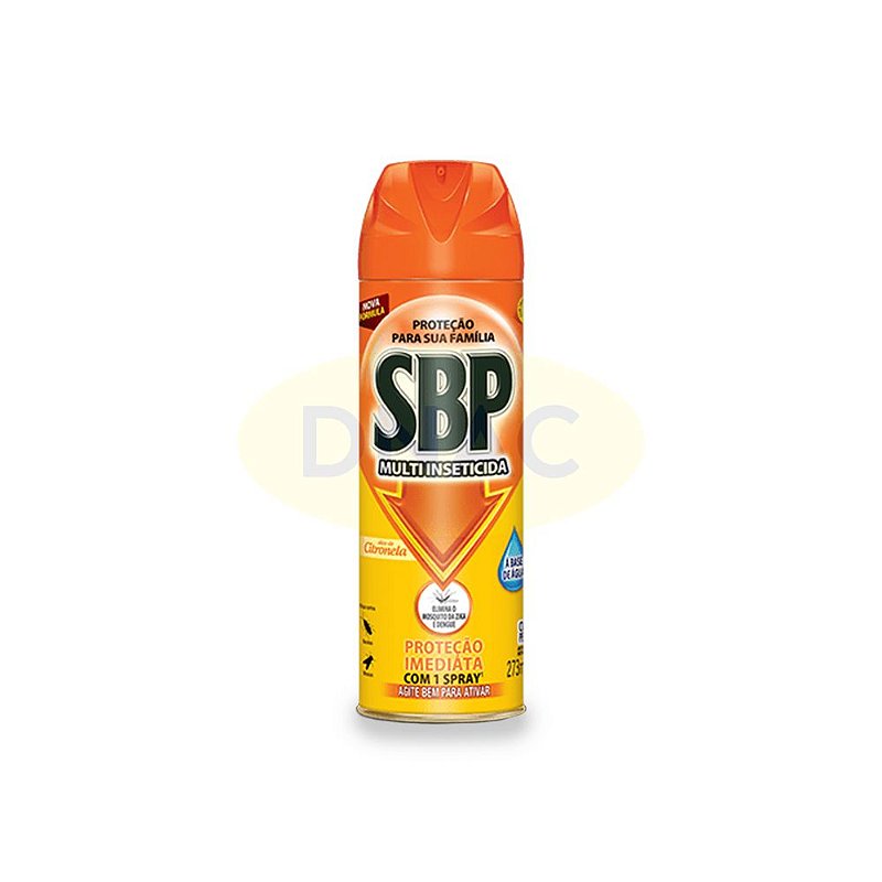 SBP Multi Inseticida Aerossol Veneno Para Baratas 273ml - DNAC