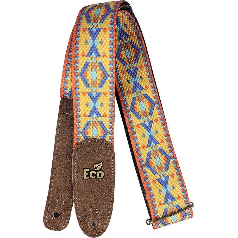 Correia Basso ECO 24 Native Poliéster 5cm para Guitarra Baixo Violão ...