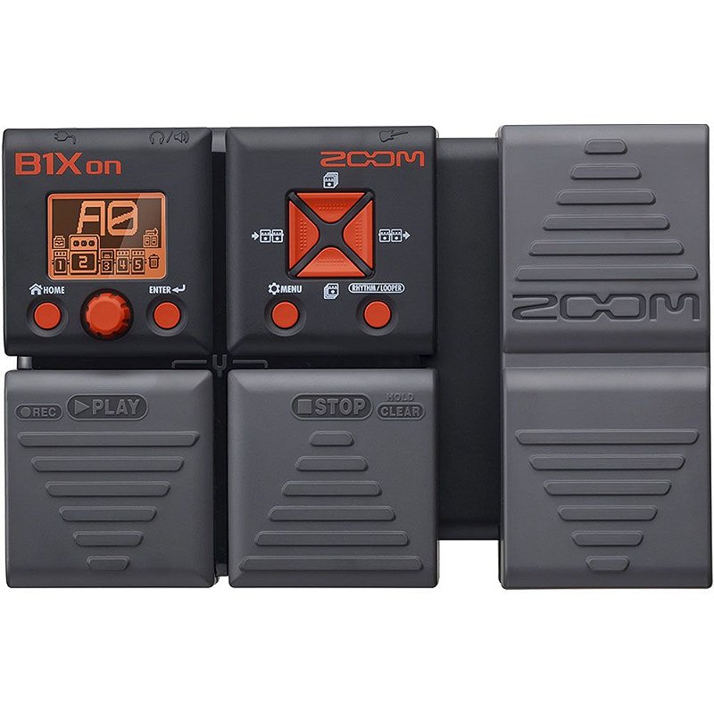 Pedaleira Zoom B1Xon para Baixo - com pedal de expressão - Guitar Shop ...