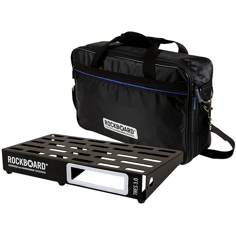 Pedalboard Rockboard TRES 3.0 44 x 24 cm com Bag - RBO B 3.0 TRES B ...