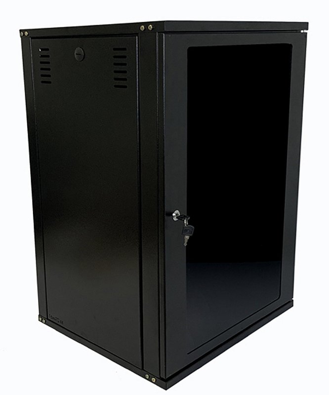 Mini Rack de Parede 16U x 370mm │ rackfort.com.br - Rack para Servidor ...