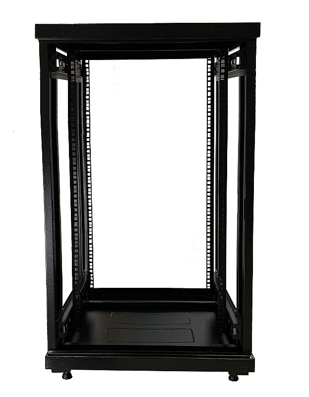 Rack Servidor Aberto 28U x 570mm│rackfort.com.br - Rack para Servidor e ...