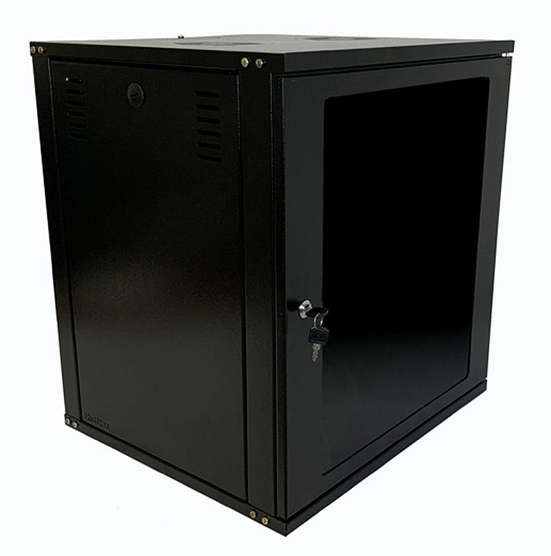 Mini Rack de Parede 12U x 320mm │ rackfort.com.br - Rack para Servidor ...