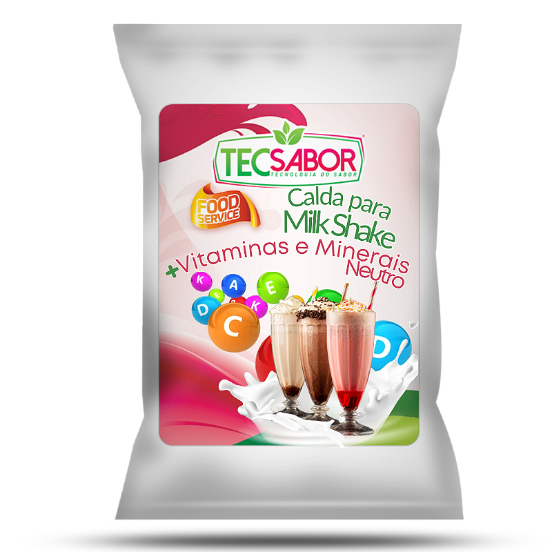 Base para Milk Shake Neutra Enriquecida com Vitaminas e Minerais ...