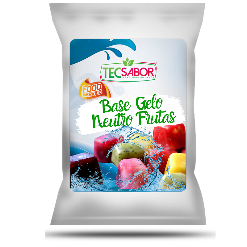 Base Gelo Neutro Fruta - lojatecsabor