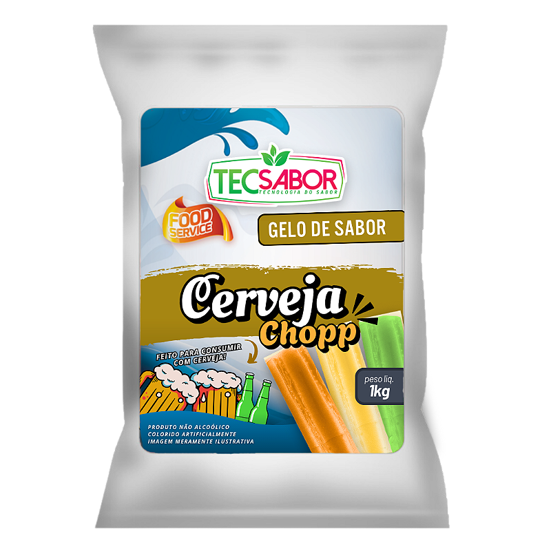 Gelo para Cerveja - Chopp - lojatecsabor