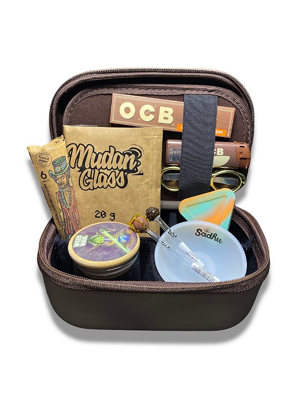 KIT COMPLETO HEAD SHOP - PUFF LIFE CASE PRO (ALEDA) - Mudan Tabacaria