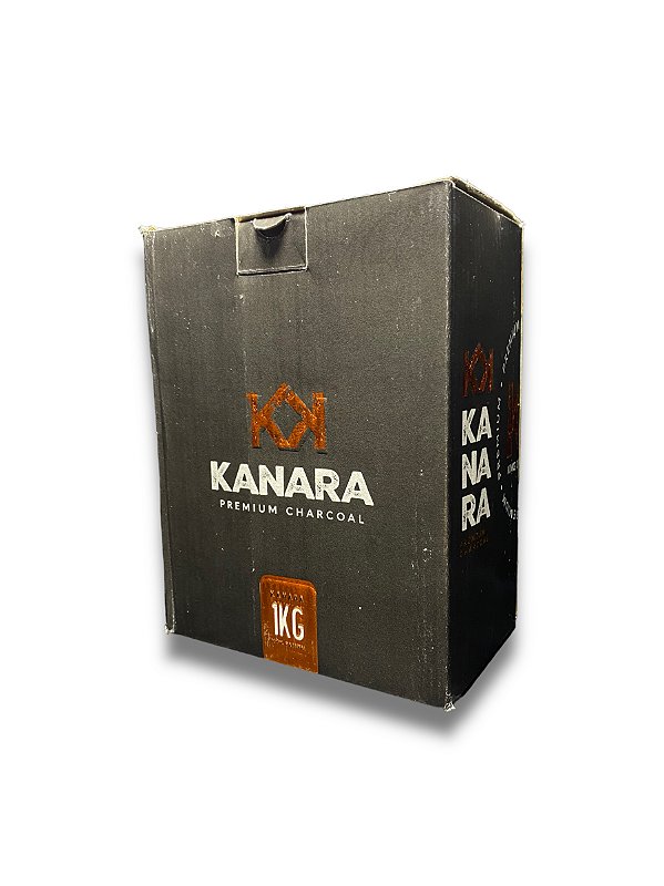CARVÃO KANARA 1KG - CARVÃO DE COCO - Mudan Tabacaria
