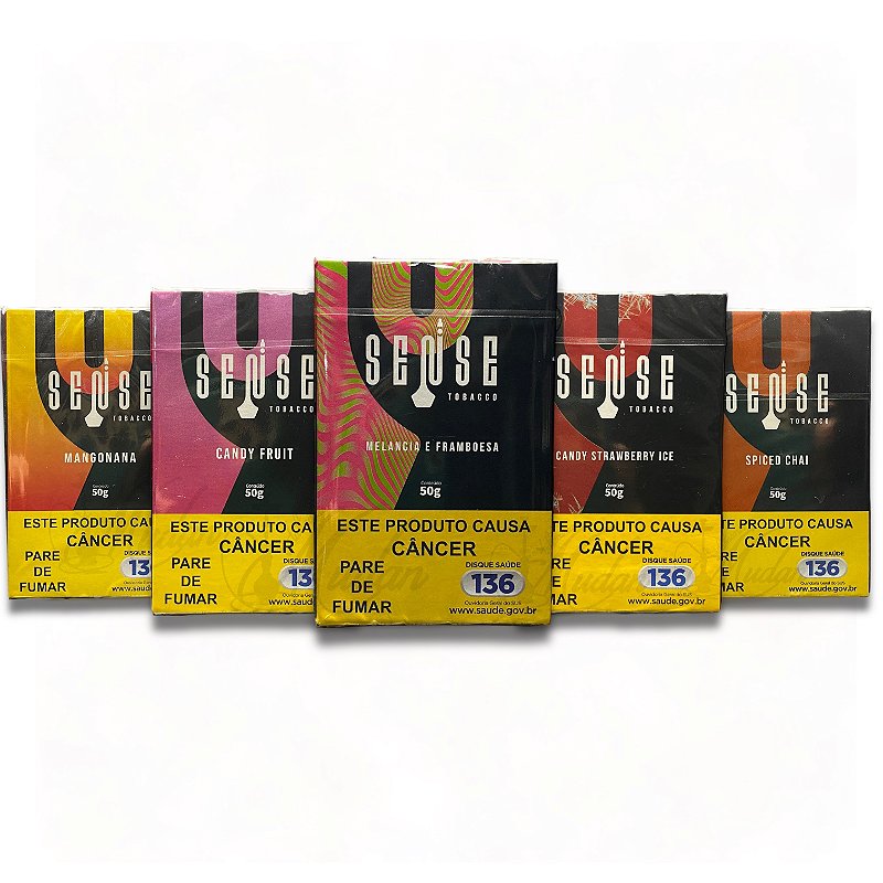 ESSÊNCIA SENSE 50G - (SELECIONE O SABOR) - Mudan Tabacaria