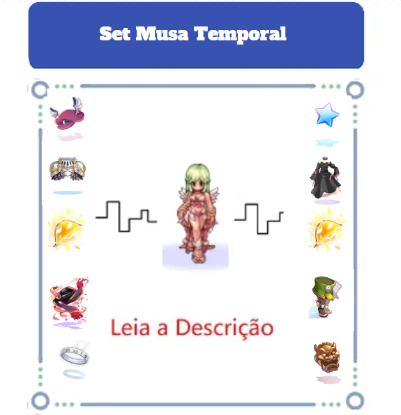 Set Musa Temporal Mil Flechas - Buster Shop