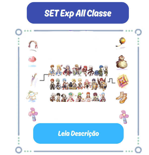 Set EXP All Classe 2.0 - Buster Shop
