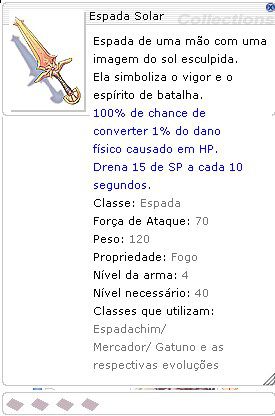 Espada Solar - Buster Shop