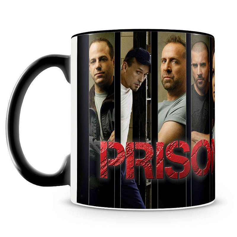 Caneca Prison Break (Mod.2) - Caneca Personalizada para Todas as Ocasiões!