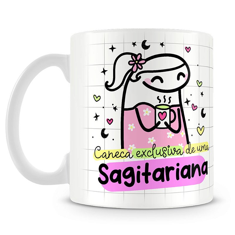 Caneca Flork Sagitariana - Caneca Personalizada para Todas as Ocasiões!
