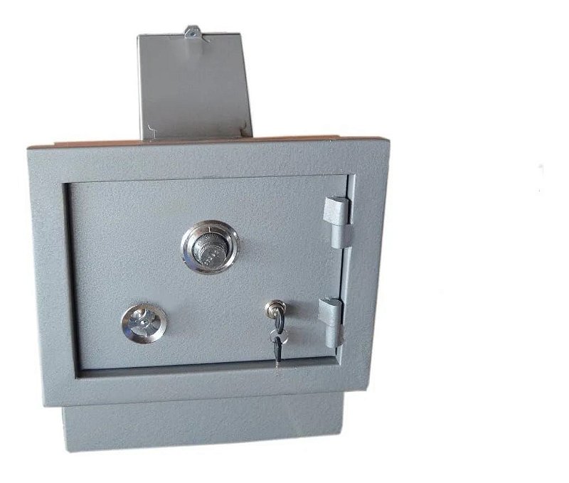 Cofre parede com garganta - Cofres Oliveira