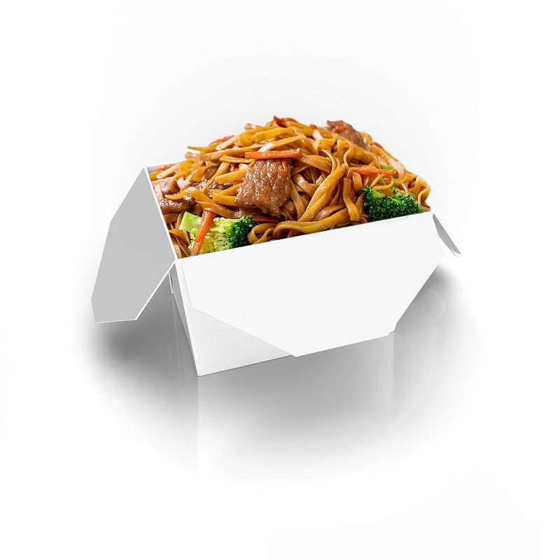 Embalagem Box Antivazamento para Massas - Branca | Pequena - Soller ...