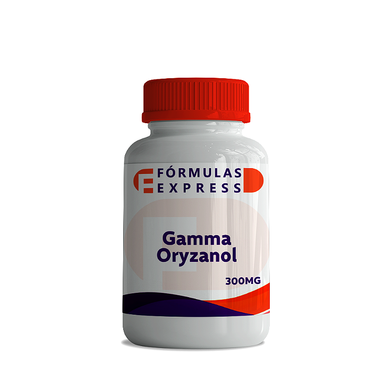 Gamma Oryzanol 300mg 30 Cápsulas - Fórmula Express