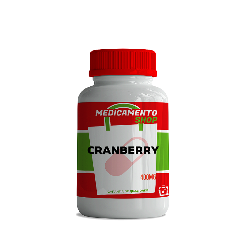 Cranberry 400mg 30 Cápsulas - Medicamento Shop