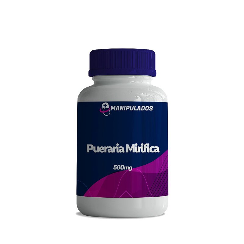 Pueraria Mirifica 500mg - Mais Manipulados
