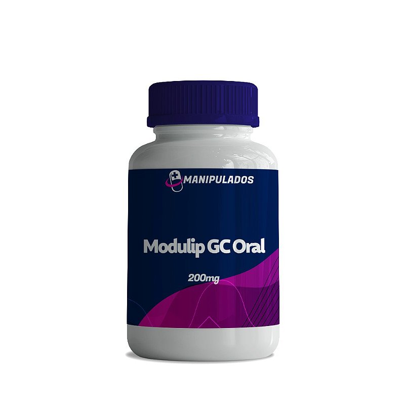 Modulip GC® Oral 200mg - 30 cápsulas - Mais Manipulados