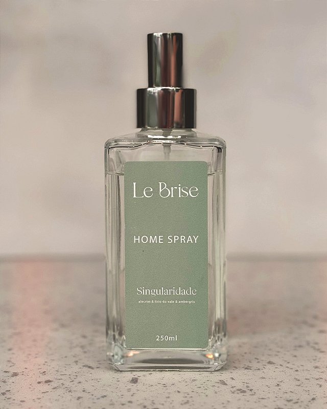 Home Spray 250ml SINGULARIDADE - LeBrise Aromas