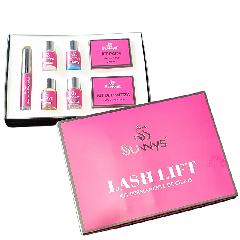 Kit Permanente de Cilios Lash Lifting Sunnys - ALONG NAILS STORE Kit Permanente de Cilios Lash Lifting Sunnys - ALONG NAILS STORE