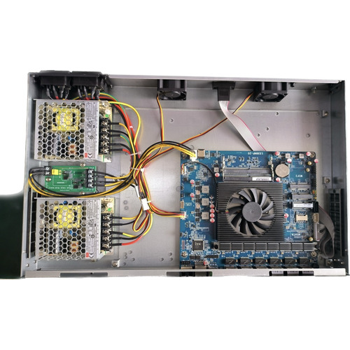 FIREWALL RACK 1U FONTE REDUNDANTE FW-R400 N5105 AES-NI 16GB RAM 256GB ...