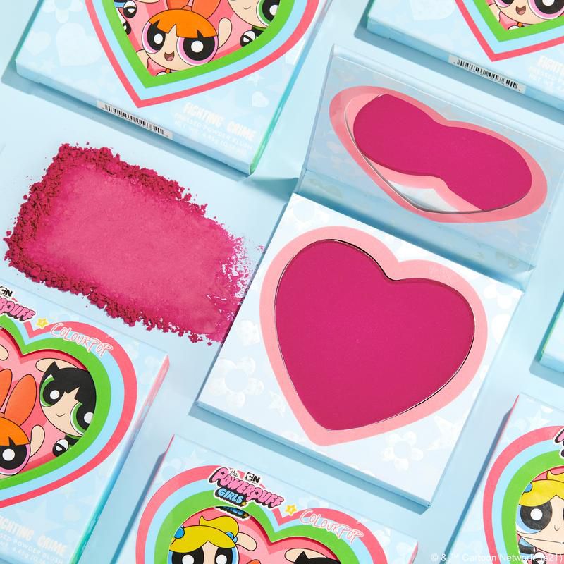 Blush Colourpop X PowerPuff Girls Fighting Crime | Meninas Super ...