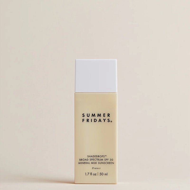 Protetor Solar Summer Fridays ShadeDrops Broad Spectrum SPF 30 Mineral ...
