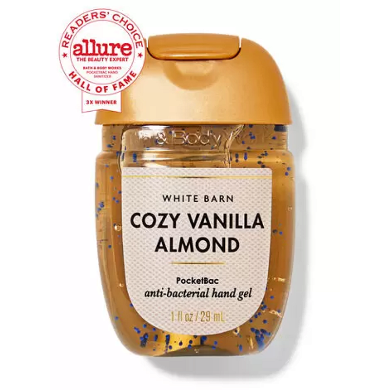 Higienizador de Mãos Bath And Body Works Cozy Vanilla Almond PocketBac ...