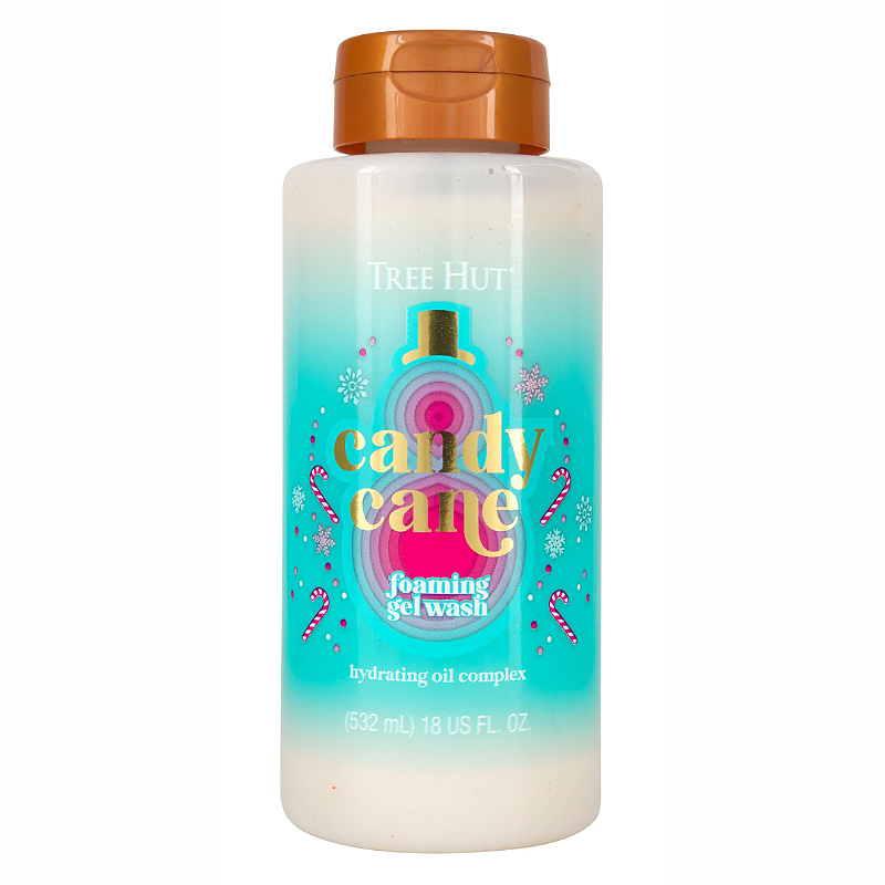 Gel de Banho Tree Hut Candy Cane Foaming Gel Wash 532ML - Imports MDM