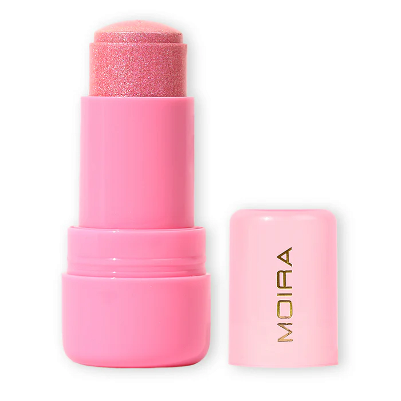 Iluminador em bastão MOIRA Icy Glow Jelly Stick | Cor: 002 - Rosé Pop ...