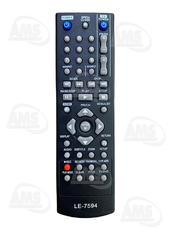 Controle Remoto Para DVD LG C/gravador - AMS ACESSÓRIOS - Controles ...