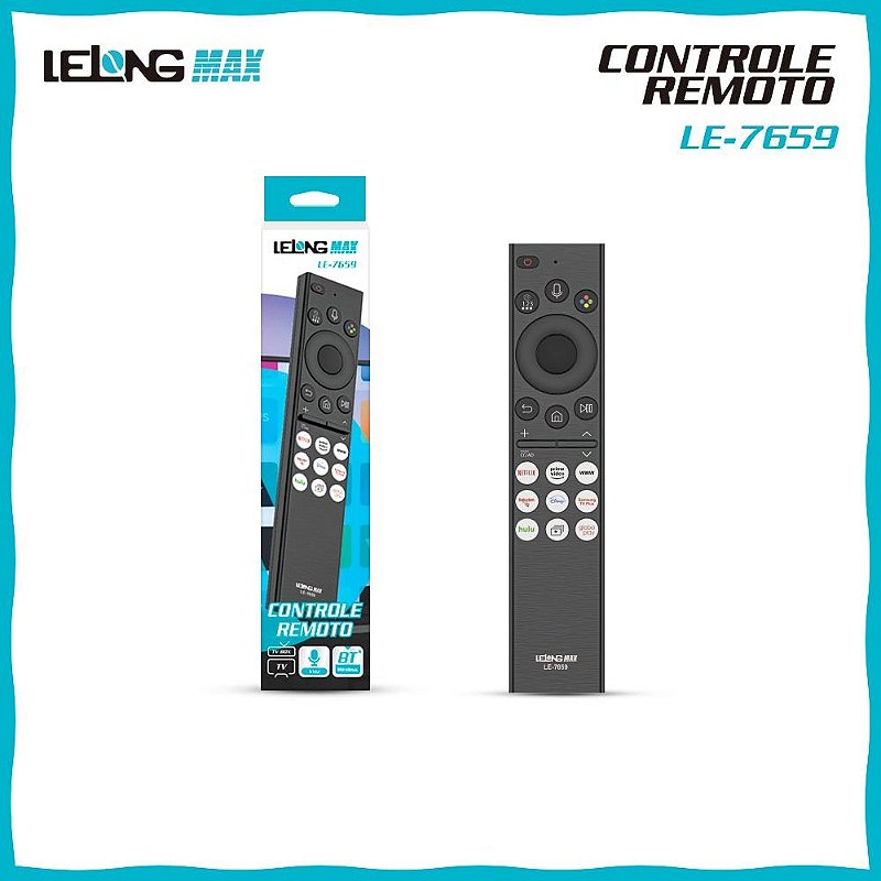 Controle Remoto Compatível Sansung Smart 4k LE-7659 - AMS ACESSÓRIOS ...