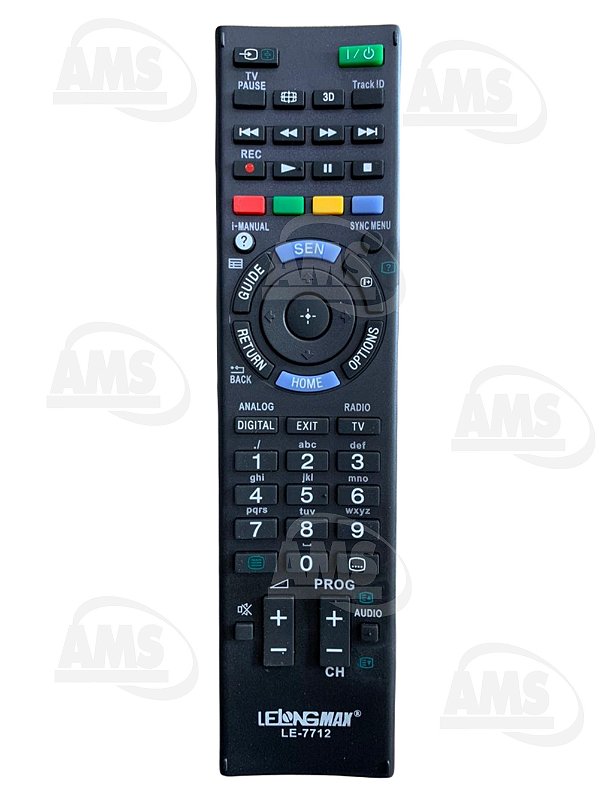 Controle Tv Sony Lcd Led Universal LE-7712 - AMS ACESSÓRIOS - Controles ...