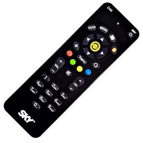 Controle Remoto Sky Digital Sky-livre D40 - AMS ACESSÓRIOS - Controles ...