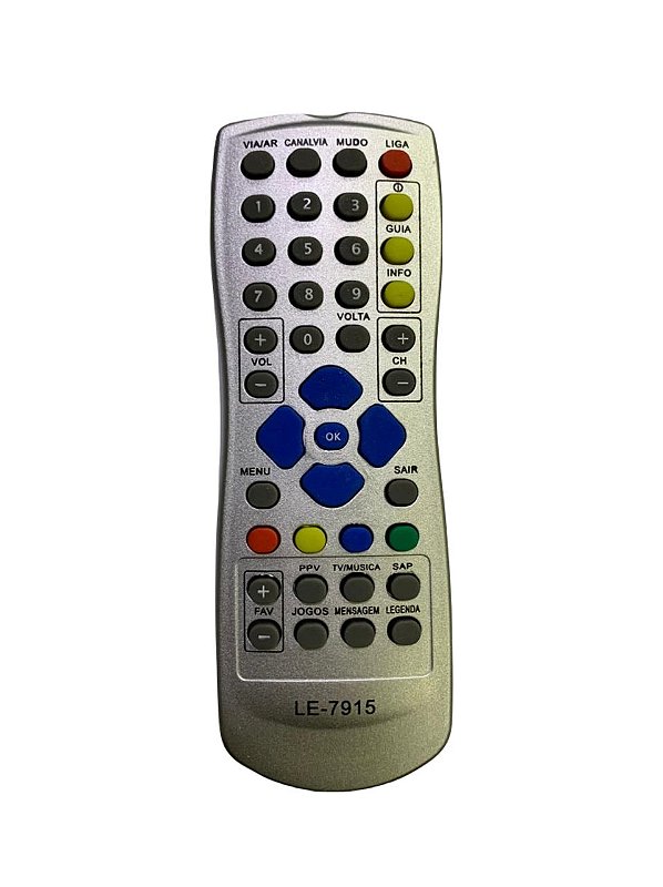 Controle Claro Tv - Via Embratel - AMS ACESSÓRIOS - Controles Remotos ... Controle Claro Tv - Via Embratel - AMS ACESSÓRIOS - Controles Remotos ...