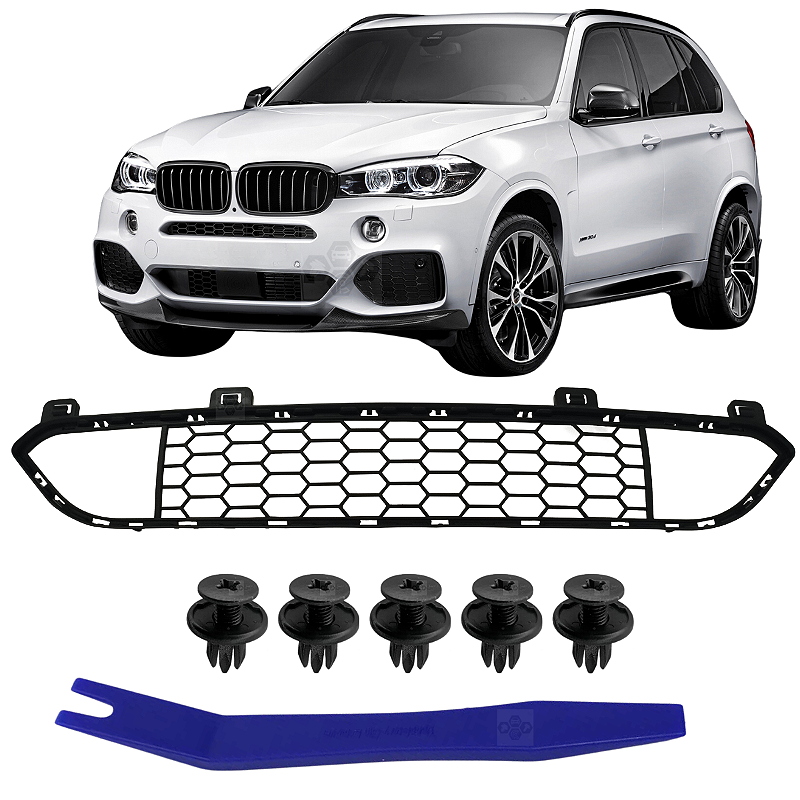 Grade Acabamento Inferior Parachoque Dianteiro X5 2012/2018 51118054012 ...