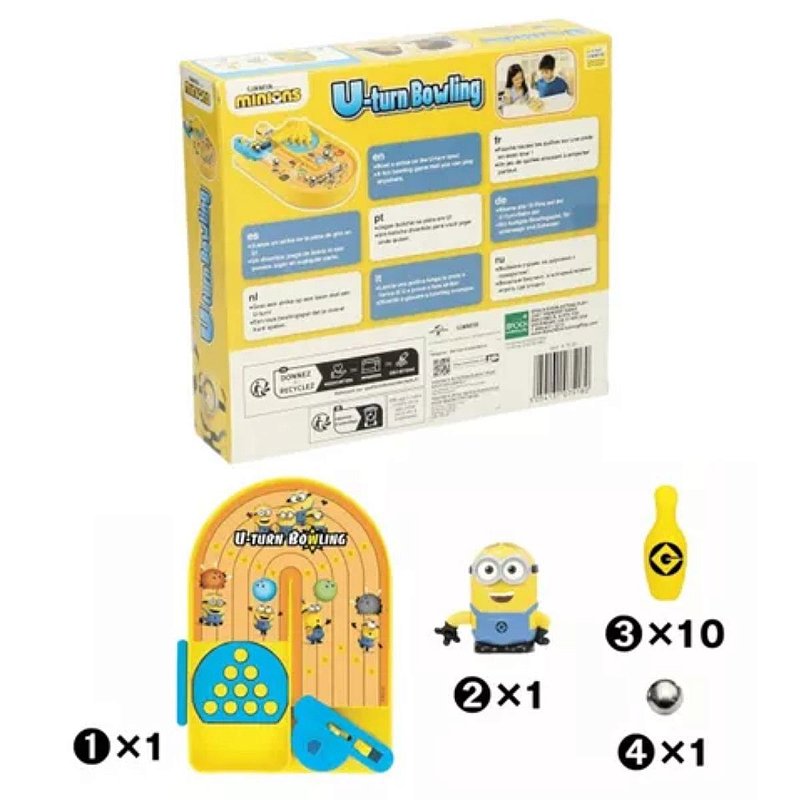 Jogo Infantil Minions U-turn Bowling 7518 Epoch - Game1 - Esportes ...