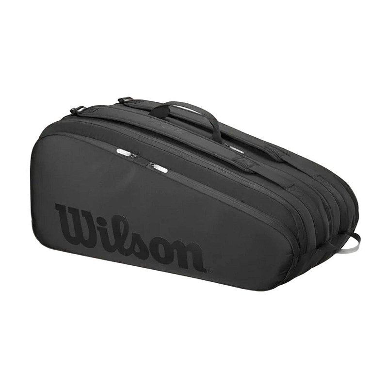 Raqueteira Wilson Tour Noir 12 Pack - Game1 - Esportes & Diversão