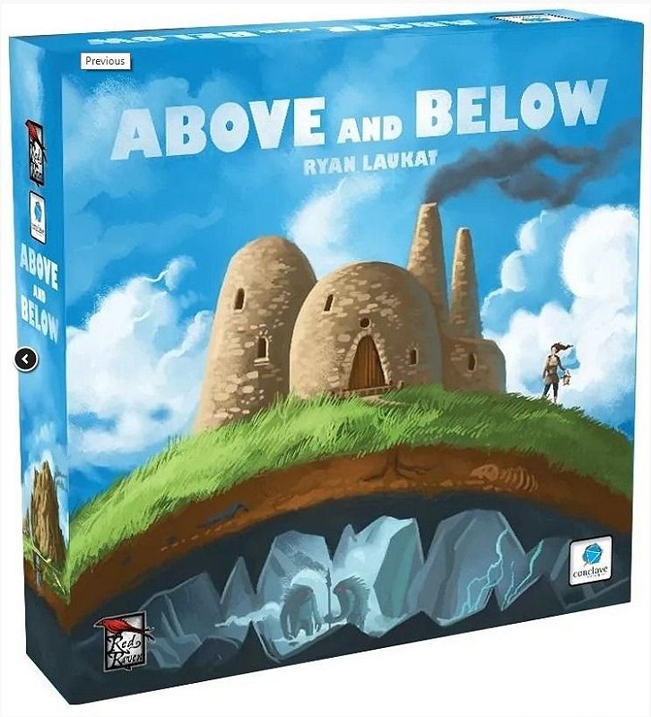 Above And Below - Jogo De Tabuleiro (boardgame) - Conclave - Game1 ...