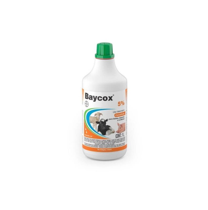 Baycox 5% 1L Bayer - Farmácia da Vaca - Farmácia Veterinária ...