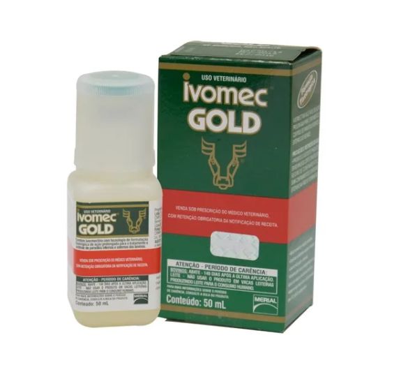 Ivomec Gold 50ml Merial Controle De Parasitas - Farmácia da Vaca ...